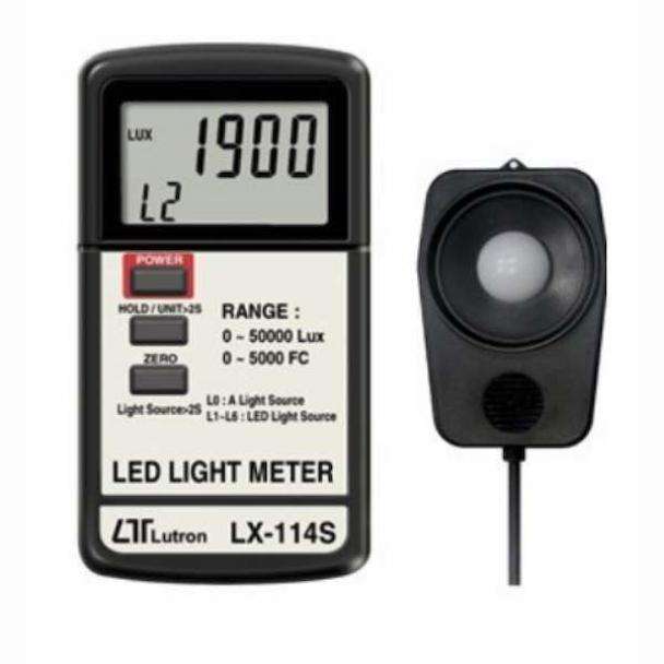 LUTRON LX-114S LED LIGHT METER | Power Supplies Australia